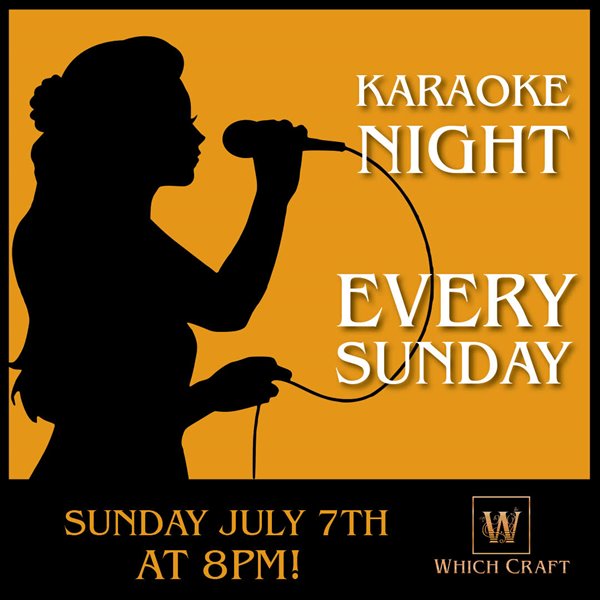 KARAOKE NIGHT - EVERY SUNDAY 8PM!